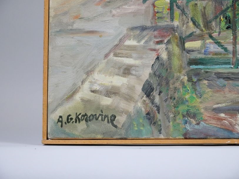 Alexis Guy Korovine | Stormy day in Villiers-sur-Morin | MutualArt