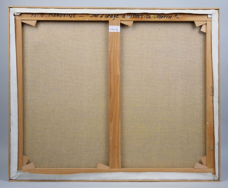 Alexis Guy Korovine | Stormy day in Villiers-sur-Morin | MutualArt