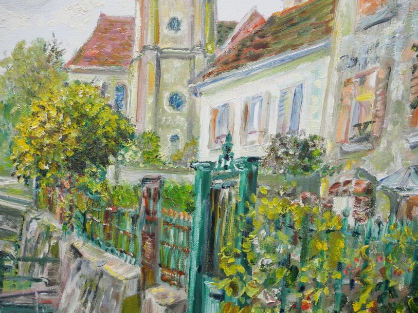 Alexis Guy Korovine | Stormy day in Villiers-sur-Morin | MutualArt