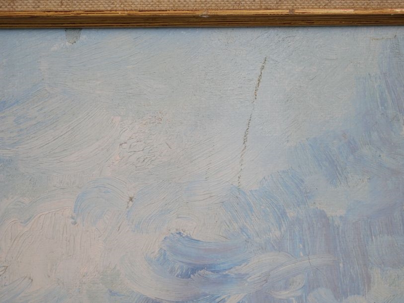 Alexis Guy Korovine | The Seine at Saint-Mammès oil on canvas | MutualArt