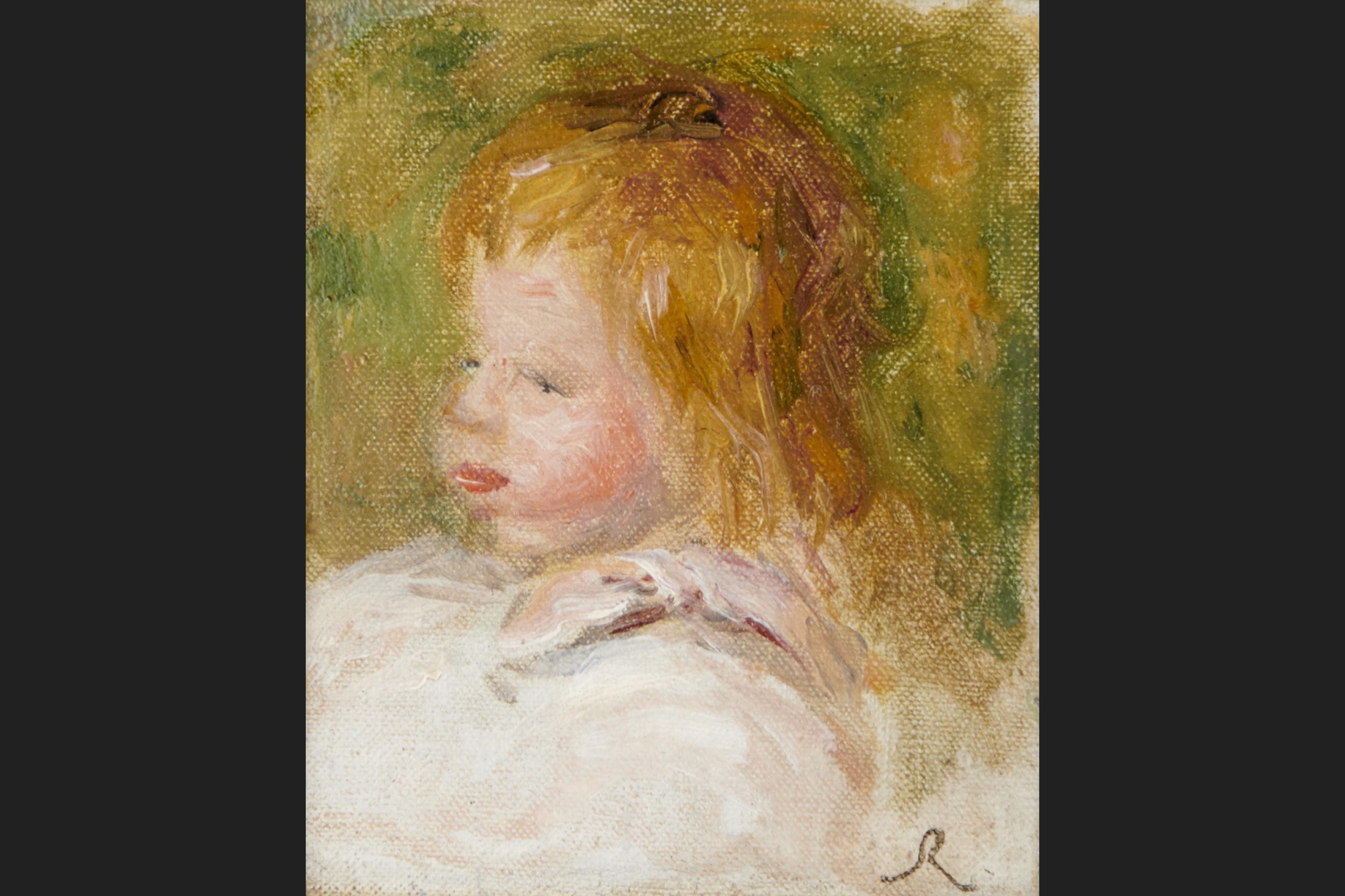 Pierre-Auguste Renoir | COCO DE PROFIL, 1901-1902 | MutualArt