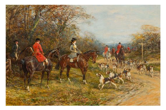 Heywood Hardy | The Meet | MutualArt