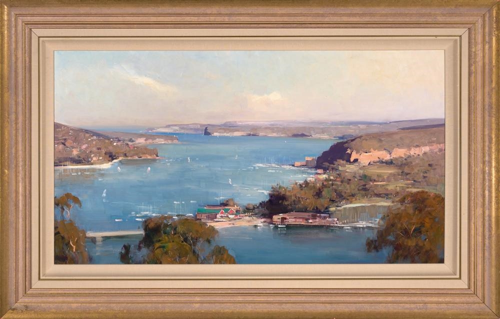 Ken Knight | Sydney Harbour from Seaforth | MutualArt