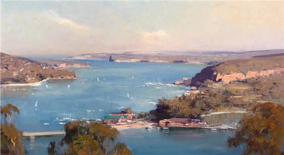Ken Knight | Sydney Harbour from Seaforth | MutualArt