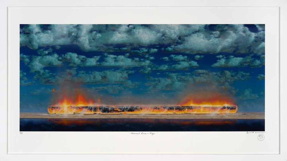 Tim Storrier | Thermal Line & Haze | MutualArt