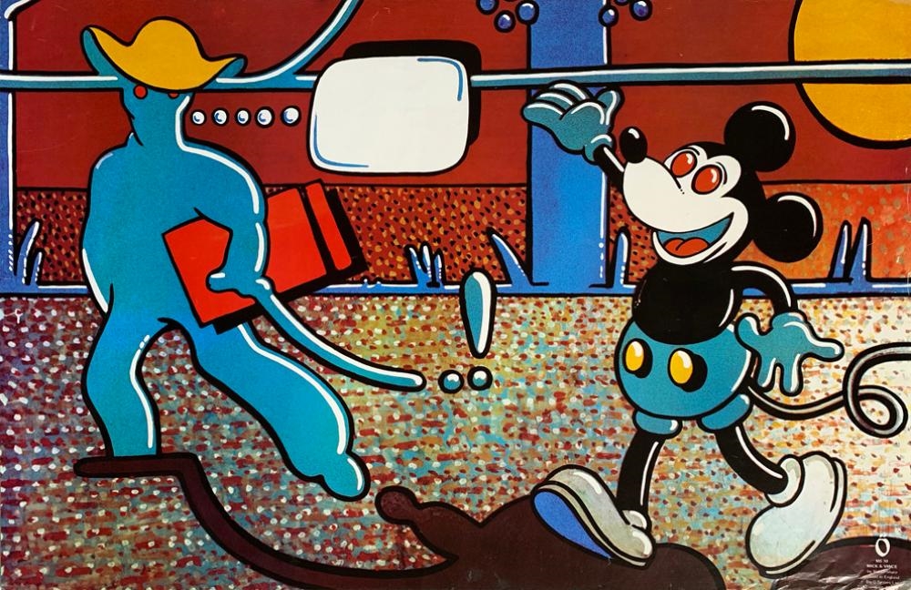 Martin Sharp | Vince n Mickey / Fancy our meeting (1969) | MutualArt