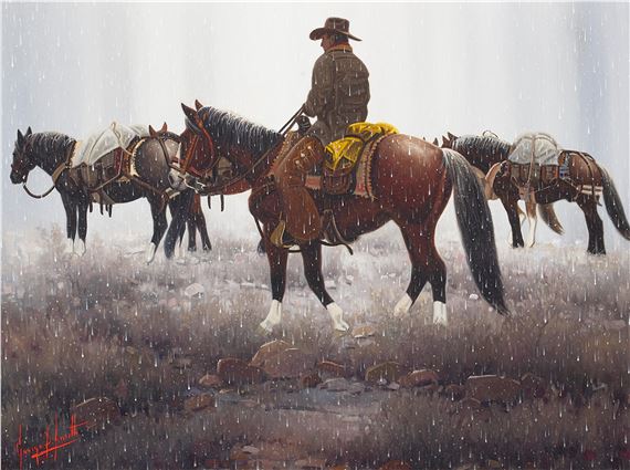 George Dee Smith | Packin in the Rain (1999) | Compare similar artworks ...
