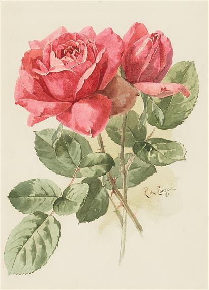Paul de Longpré‏ | Roses | MutualArt