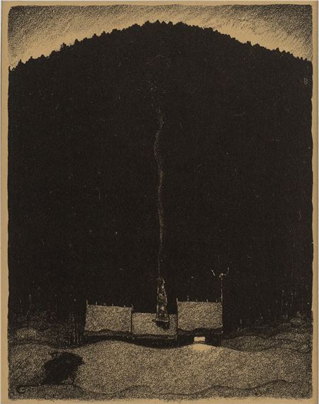 John Bauer | Julafton (1915) | MutualArt