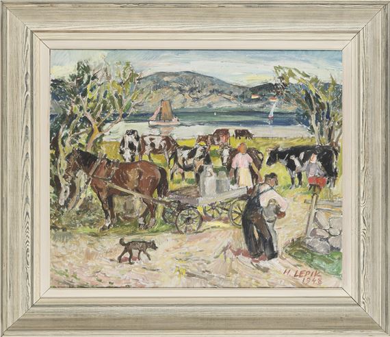 Hugo Lepik | Rural Landscape | MutualArt