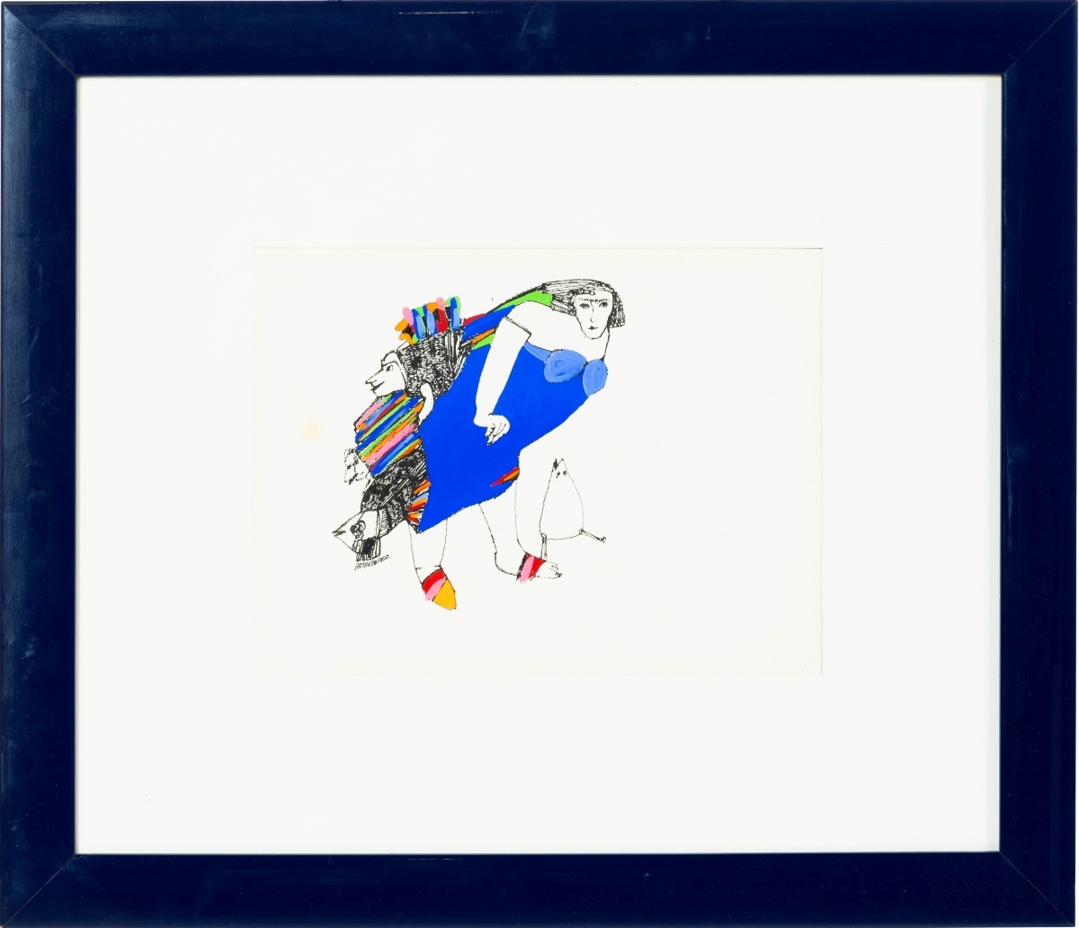 Armanda Passos | Figura com animais | MutualArt