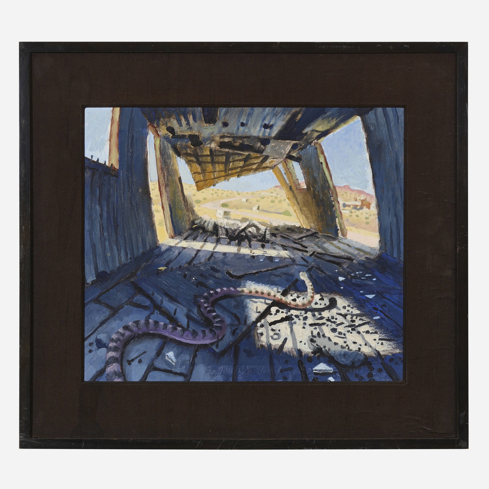 James Doolin | Study for Snake Shed (1982) | MutualArt