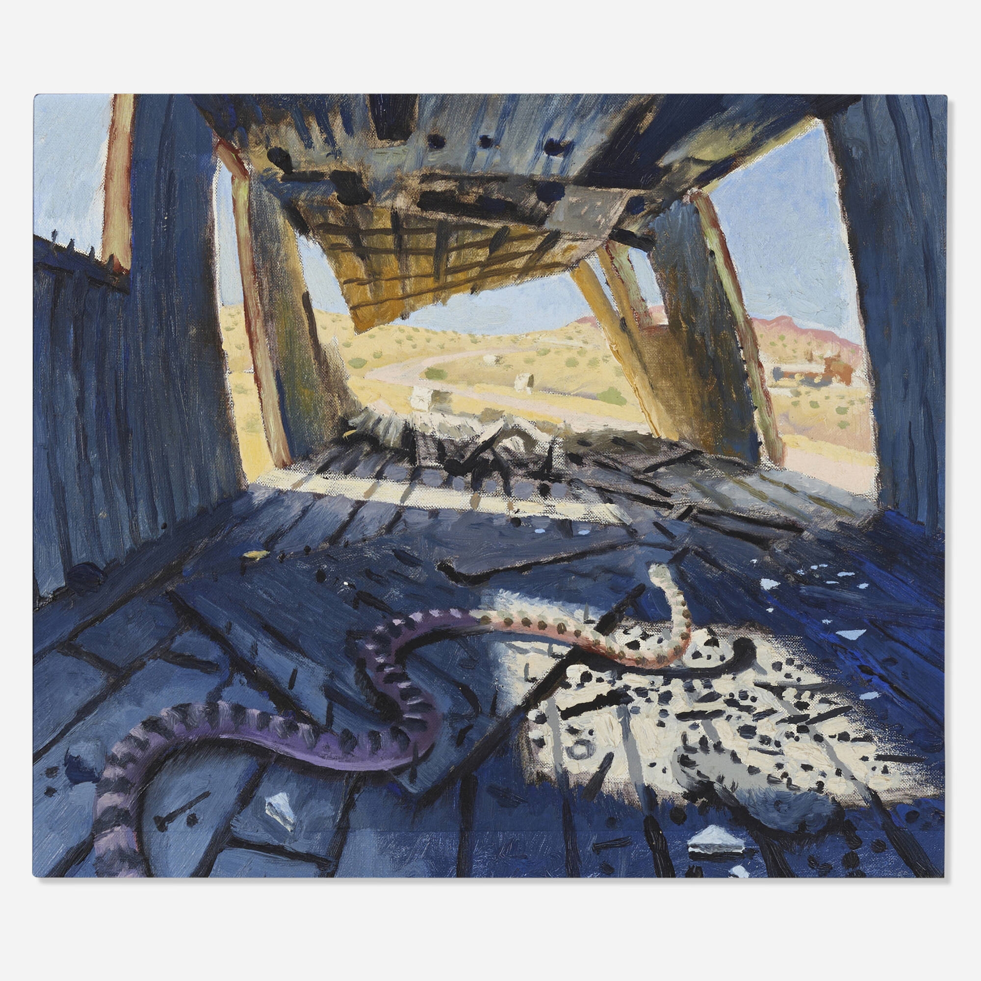 James Doolin | Study for Snake Shed (1982) | MutualArt