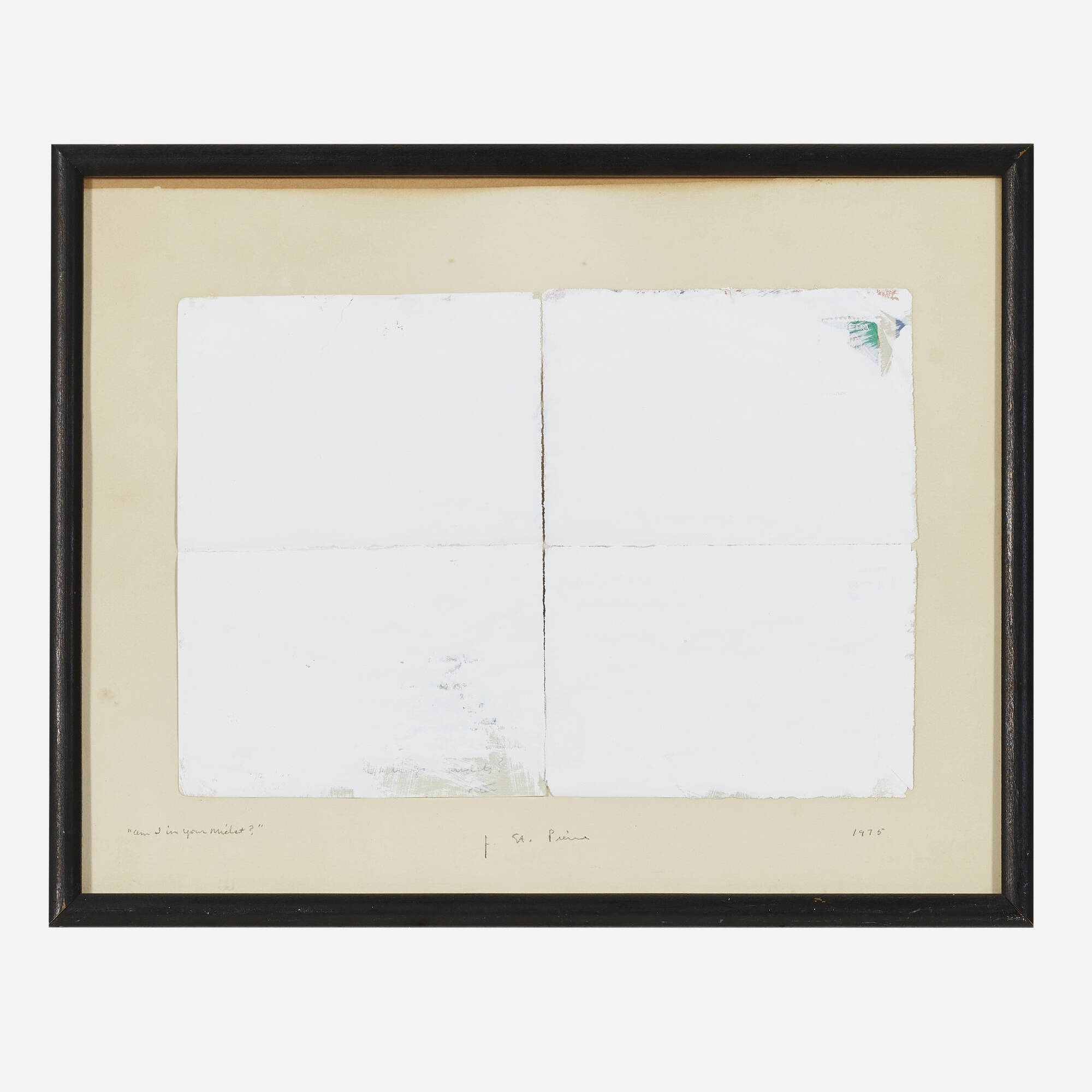 Jean St. Pierre | Am I in Your Midst (1975) | MutualArt