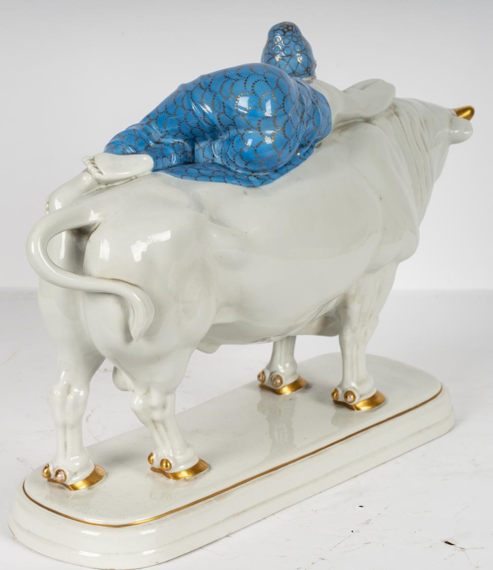 Carl Nacke | Carl Nacke for Fraureuth: Porcelain Figure of Europa and ...
