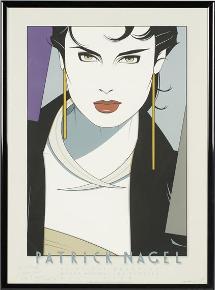 Patrick Nagel | Patrick Nagel-Signed Poster | MutualArt
