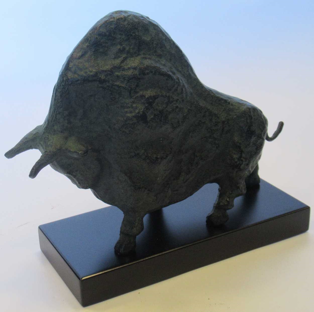 Pablo Picasso | A bronzed metal model of Taurus the bull after Picasso ...