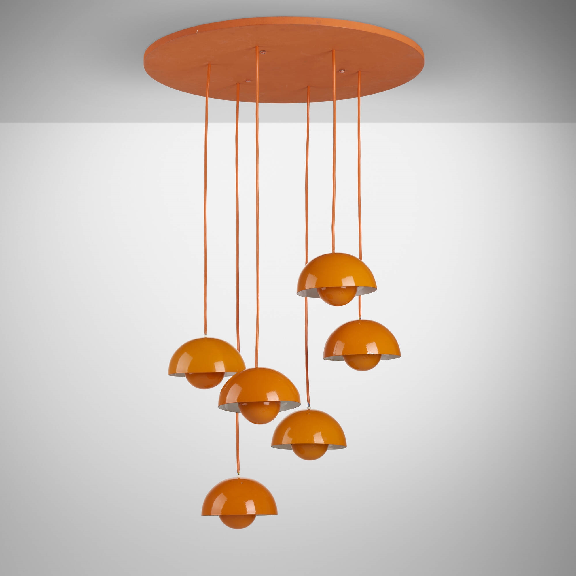 Verner Panton | Flowerpot chandelier (Circa 1968) | MutualArt