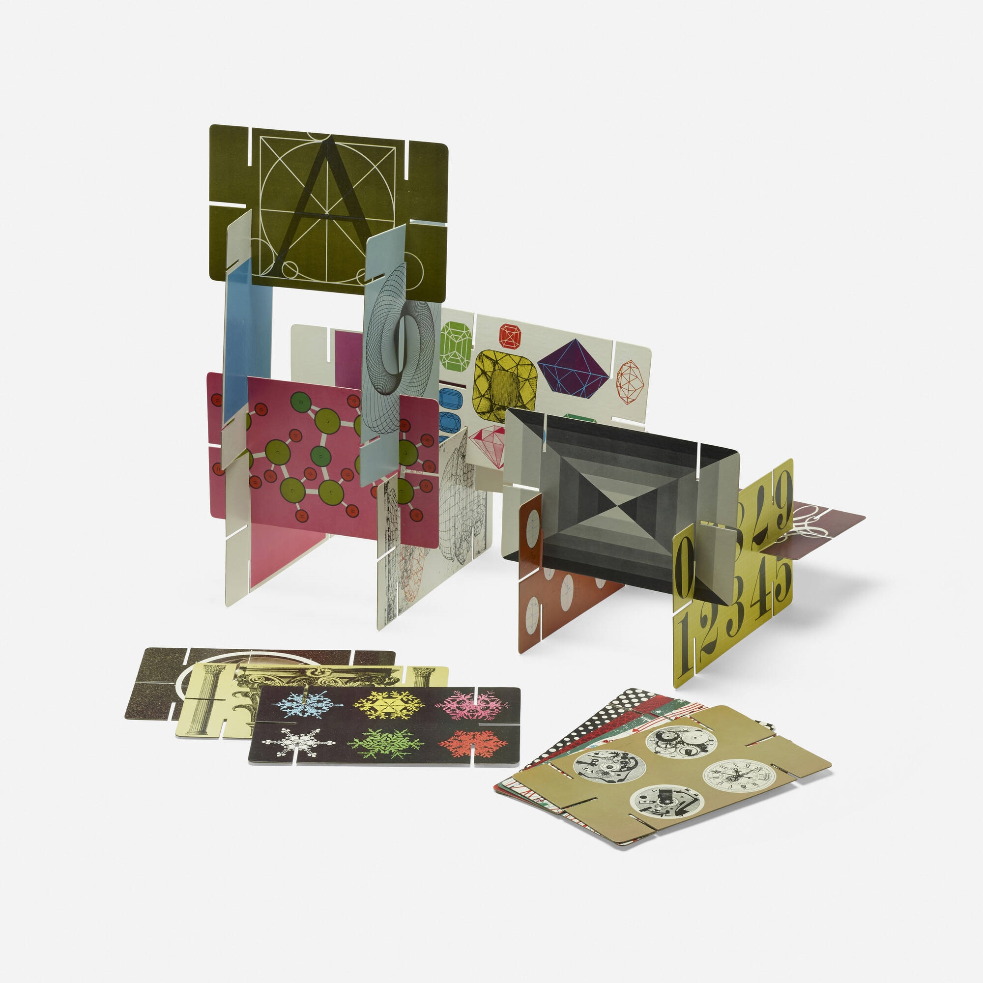 Charles & Ray Eames | House of Cards collection (1952 - 1953) | MutualArt