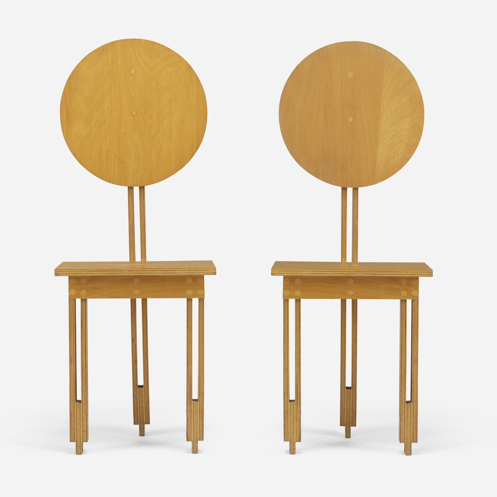 Marcel-Louis Baugniet | Chairs, pair | MutualArt