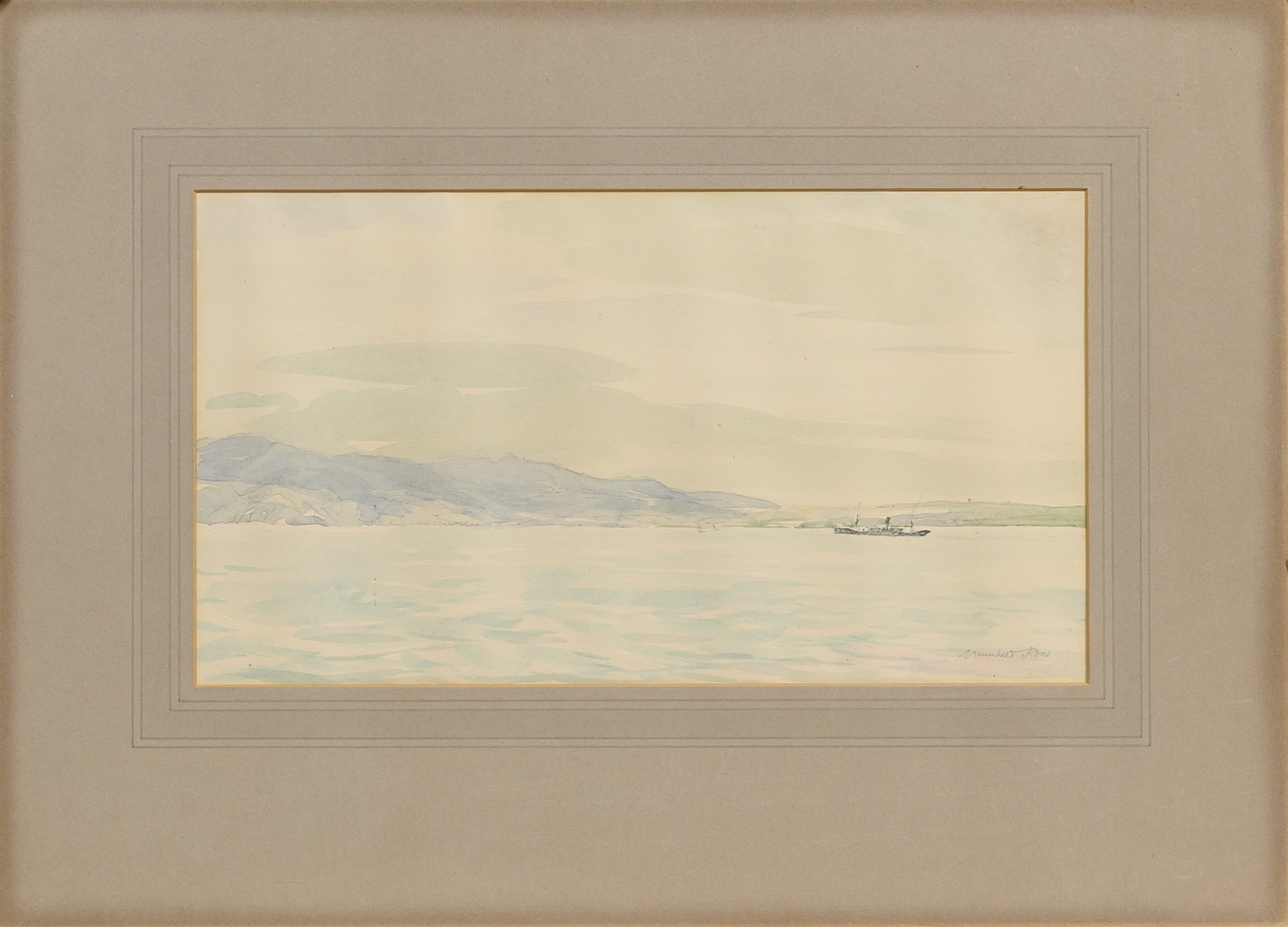 Muirhead Bone | PAIR OF MARINE WATERCOLOURS | MutualArt