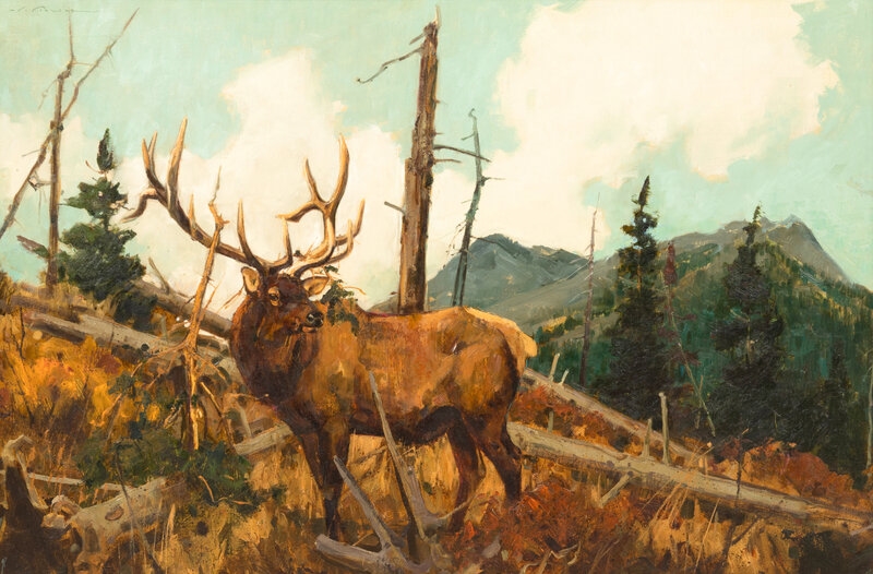 Luke Frazier | Luke Frazier (American, b, 1970) Polishing the Headgear ...