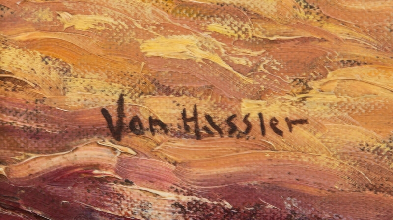 Carl von Hassler | Carl Von Hassler (American, 1887-1969) Foothills of ...