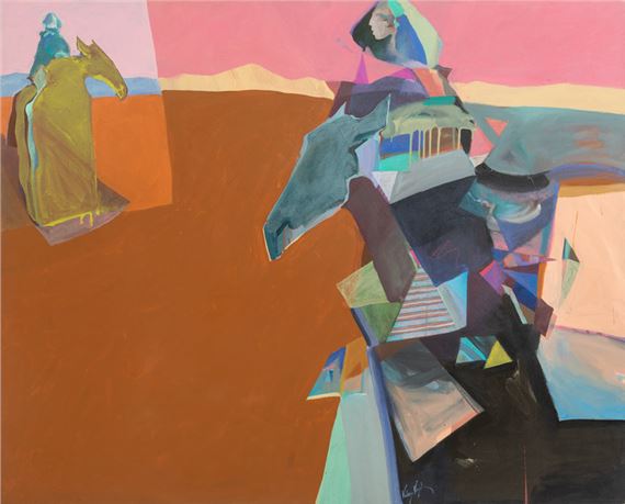 Veloy Joseph Vigil | Split Crossing (1992) | MutualArt