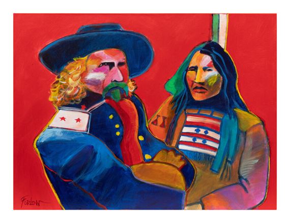 Malcolm Furlow | Malcolm Furlow (American, b. 1946) Custer & Crazy ...