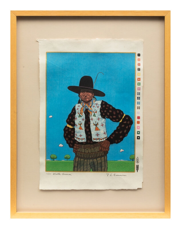 T.C. Cannon | Turn of the Century Dandy (1976) | MutualArt