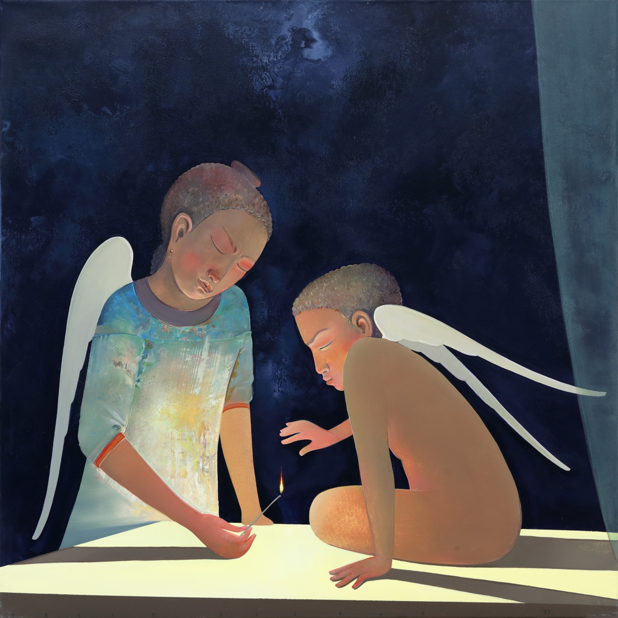 Felix Aftene | Prometheus' Lesson (2023) | MutualArt