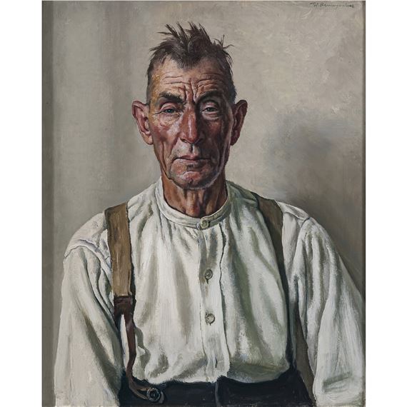 Thomas Baumgartner | Old peasant | MutualArt