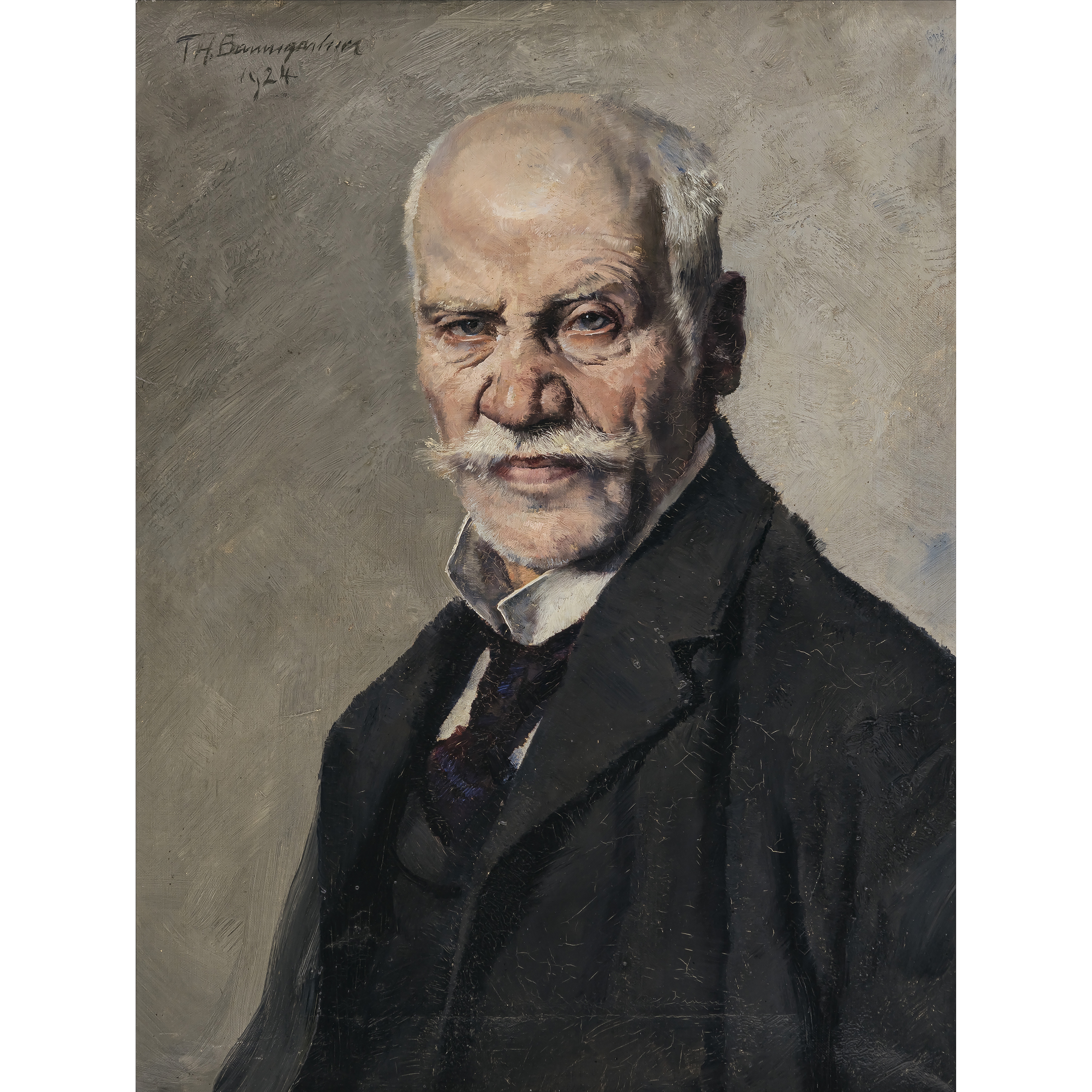 Thomas Baumgartner | Portrait of Josef Wopfner (1924) | MutualArt