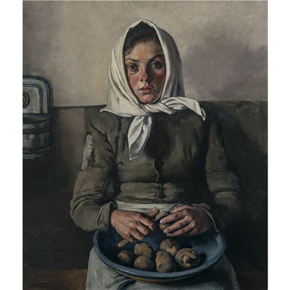 Thomas Baumgartner | The potato peeler (1940) | MutualArt