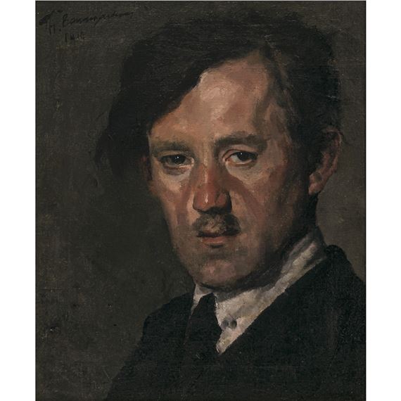 Thomas Baumgartner | Portrait of the painter Constantin Gerhardinger ...