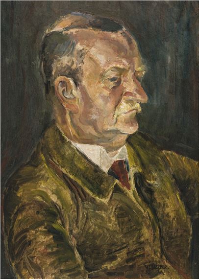 Albert Weisgerber | Mann im Isartal (1905) | MutualArt