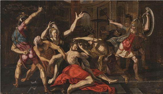 Joos Van Winghe | Samson and Delilah | MutualArt