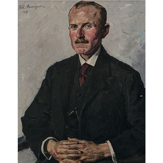 Thomas Baumgartner | Portrait of a man (1917) | MutualArt