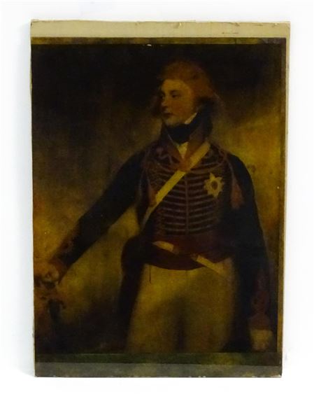 William Beechey | Portrait of a young boy, full-length, standing in a ...