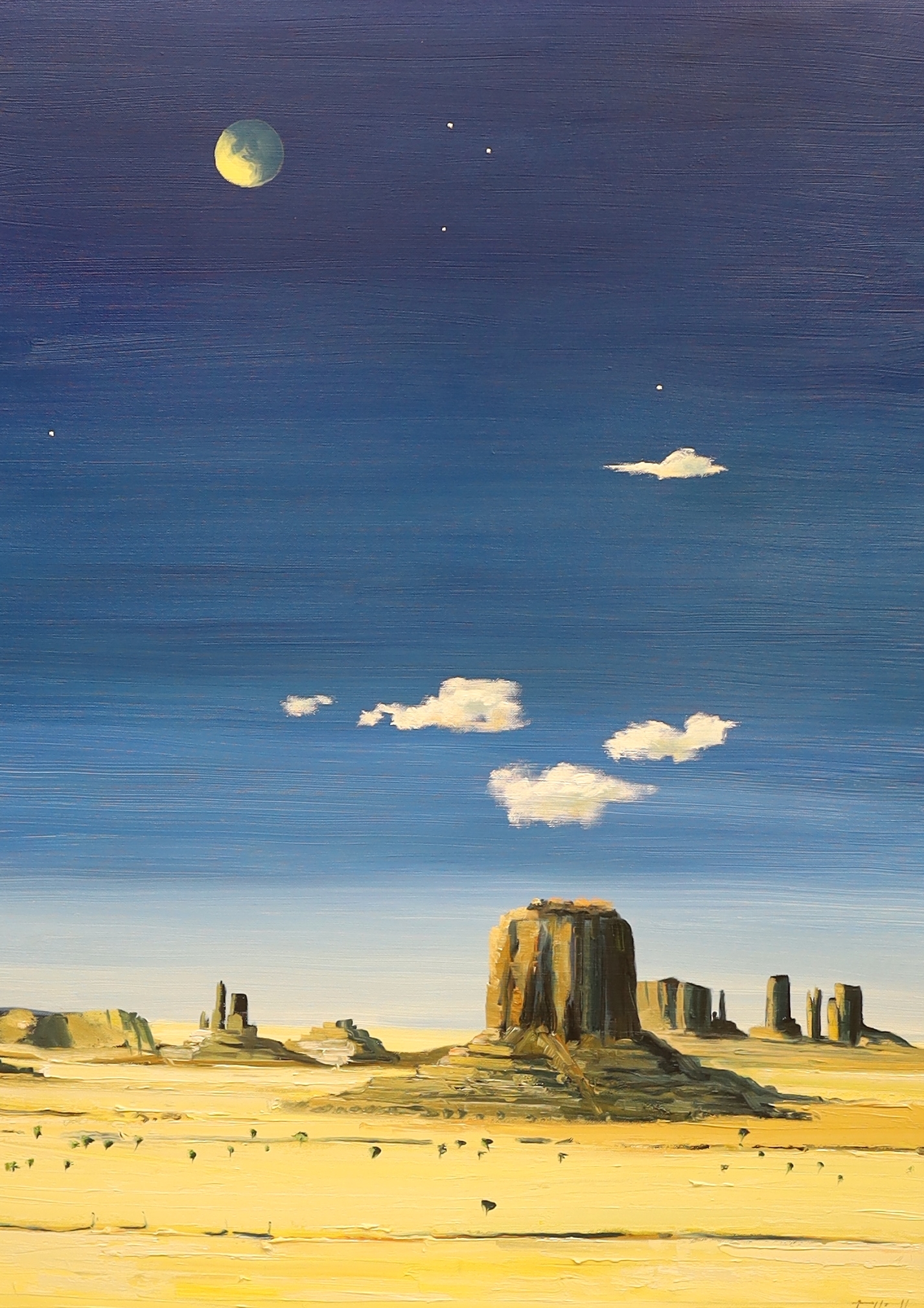 Robin Alexander Elliott | Untitled surrealist landscape | MutualArt