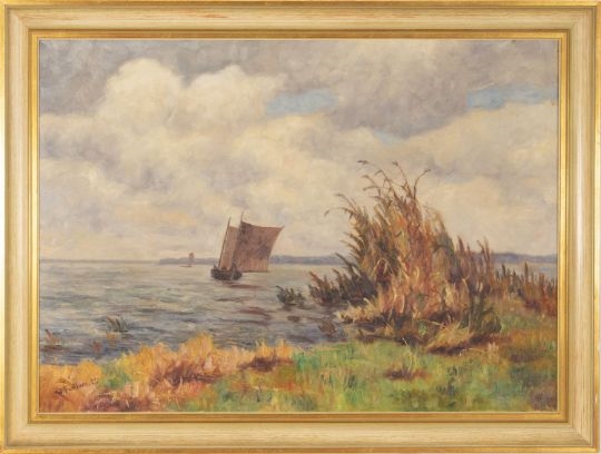 Wilhelm Facklam | Novembertag am Schweriner See | MutualArt