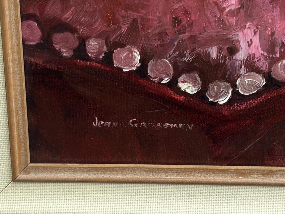 Jean Grossman | Signed Jean Grossman Native American Oil on Canvas ...