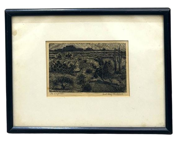 Cecil Wray Goodchild | Signed Cecil Goodchild Landscape Etching | MutualArt