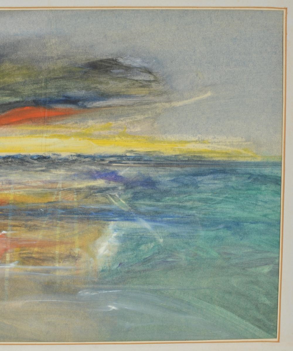 Edward Weston | Edward Weston. Large original mixed media seascape ...