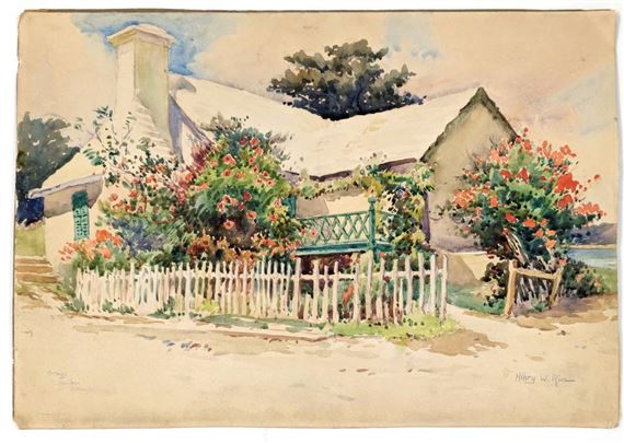 Henry Webster Rice | Henry W. Rice. Bermuda. Cottage Hamilton Bermuda ...