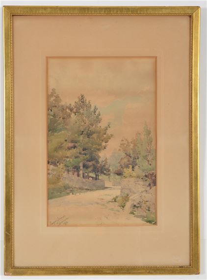 Prosper Senat | Prosper Senat. 1893 Bermuda watercolor painting ...