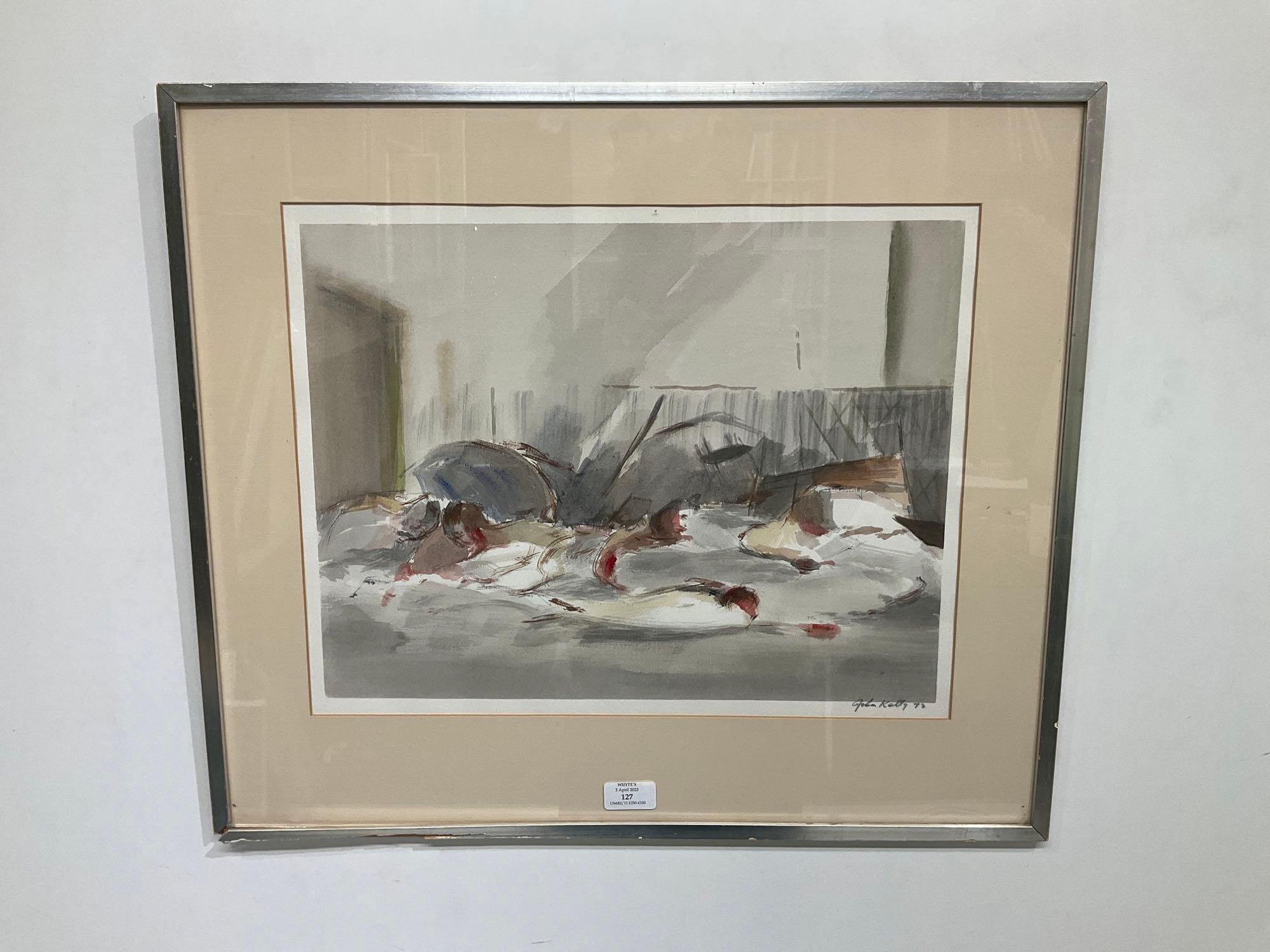 John Kelly | Figures in Interior (1972) | MutualArt