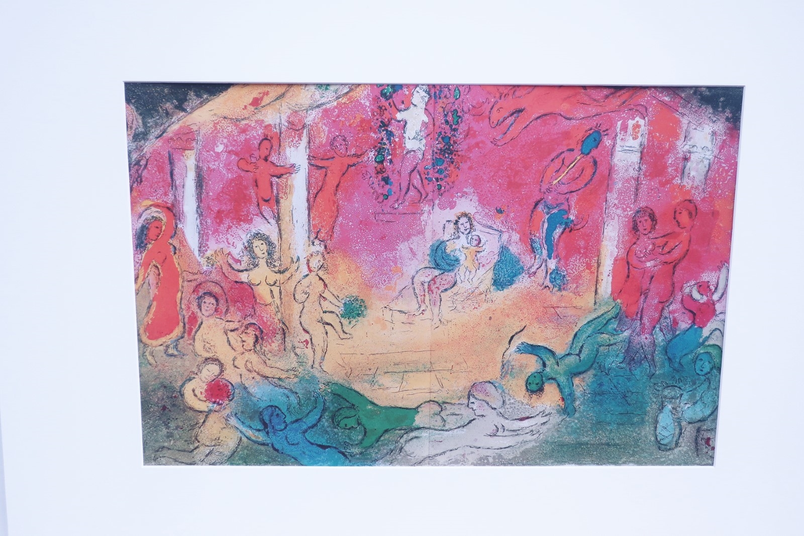 Marc Chagall | Marc Chagall (1887-1985) Temple and History of Baccus ...