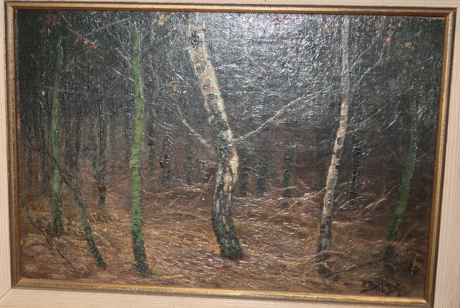 A. Bell | Forest landscape | MutualArt