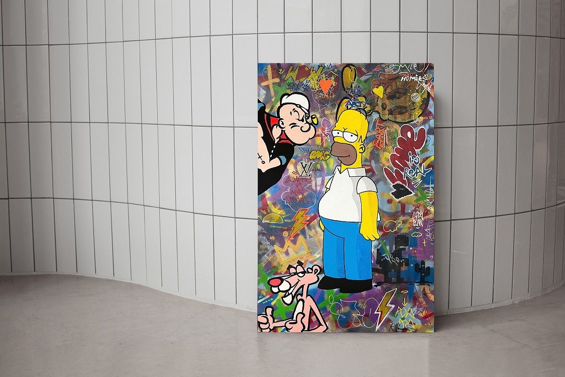 Rinalds Vanadzinš | Tripping Homer (2022) | MutualArt